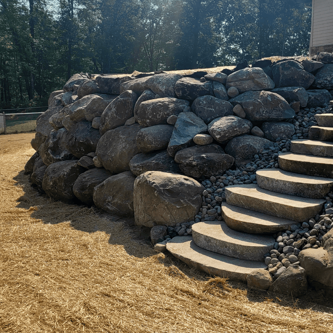 Retaining Walls Forest Lake, MN | Boulder Wall, Rock Landscaping